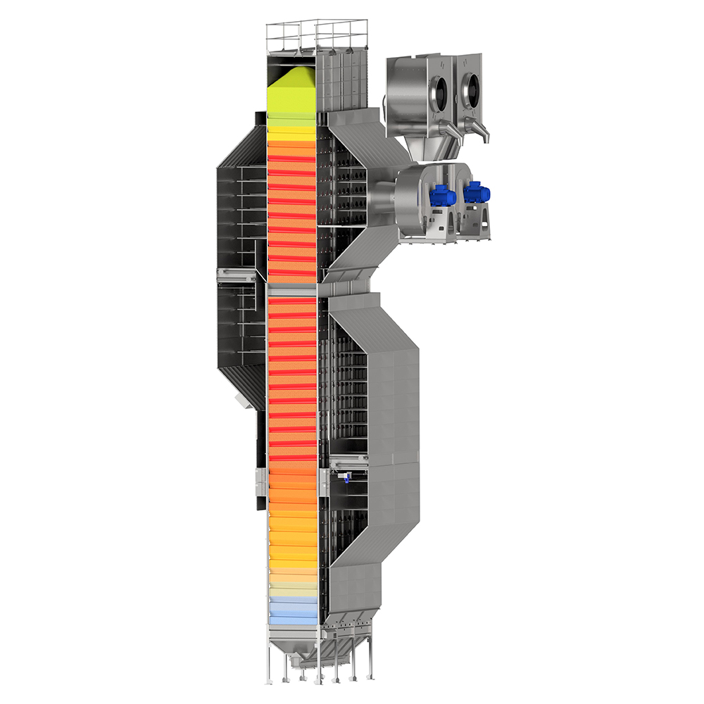 CONTINUOUS GRAIN DRYER TKR - TORNUM